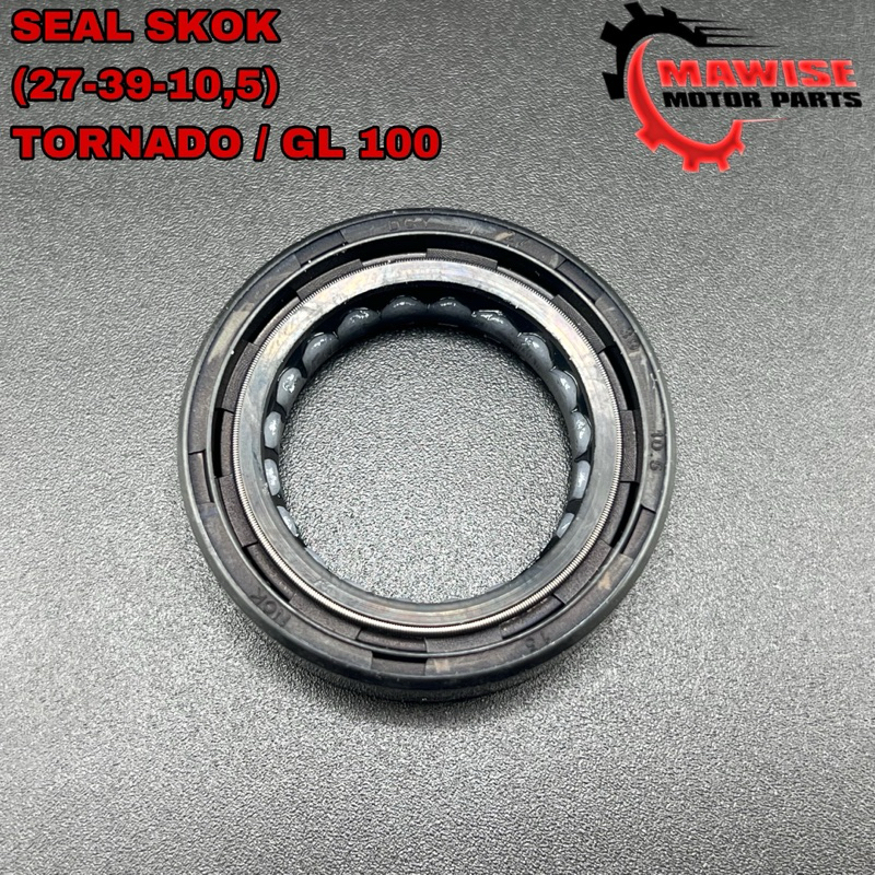 Jual SEAL SKOK TORNADO / GL 100 (27-39-10,5) NOK | Shopee Indonesia