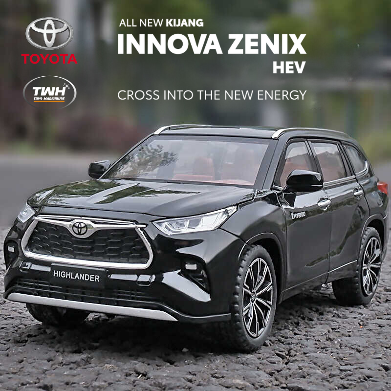 Jual TWH DIECAST TOYOTA INNOVA ZENIX / HIGHLANDER MOBIL SKALA 1:24 ...