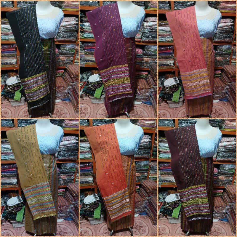 Jual SONGKET MANDAR TANPA SAMBUNGAN SELENDANG ULOS RAGI HOTANG BINTIK ...