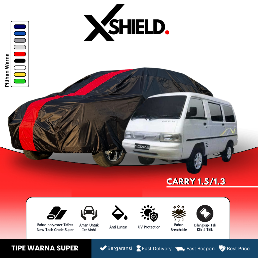 Jual Cover Mobil Carry 1.5/1.3 Sarung Penutup Mobil Minibus Tipe Warna ...