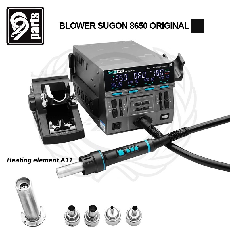 Jual Blower Sugon 8650 Original / SUGON 8650 Hot Air Blower Original / SUGON 8650 1300W Hot Air ...