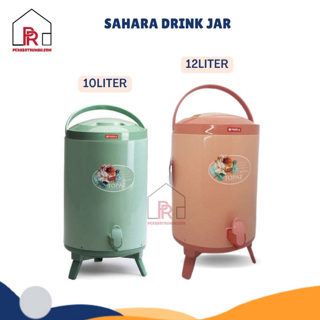 Jual Tempat Air Minum Besar 12 Liter - Sahara Drink Jar / Dispenser ...