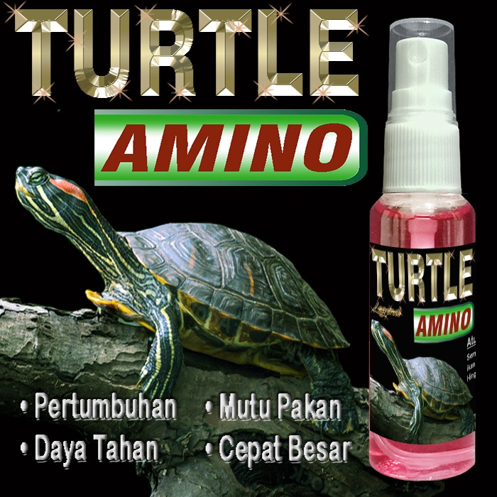 Jual TURTLE AMINO VITAMIN PERTUMBUHAN KURA-KURA AIR FOOD SUPLEMEN KURA ...