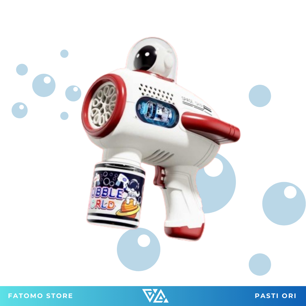 Jual [ORI] FUNBLE Mainan Pistol Gelembung Balon Bubble Gun Astronauts ...