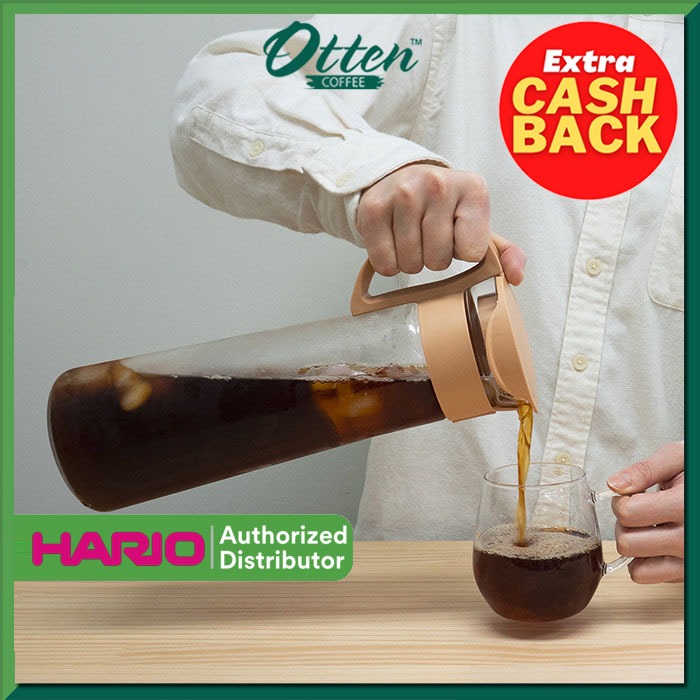 Jual Hario - Alat Seduh Kopi Mizudashi Cold Brew Coffee Pot MCPN-14-MC (1400ML) | Shopee Indonesia