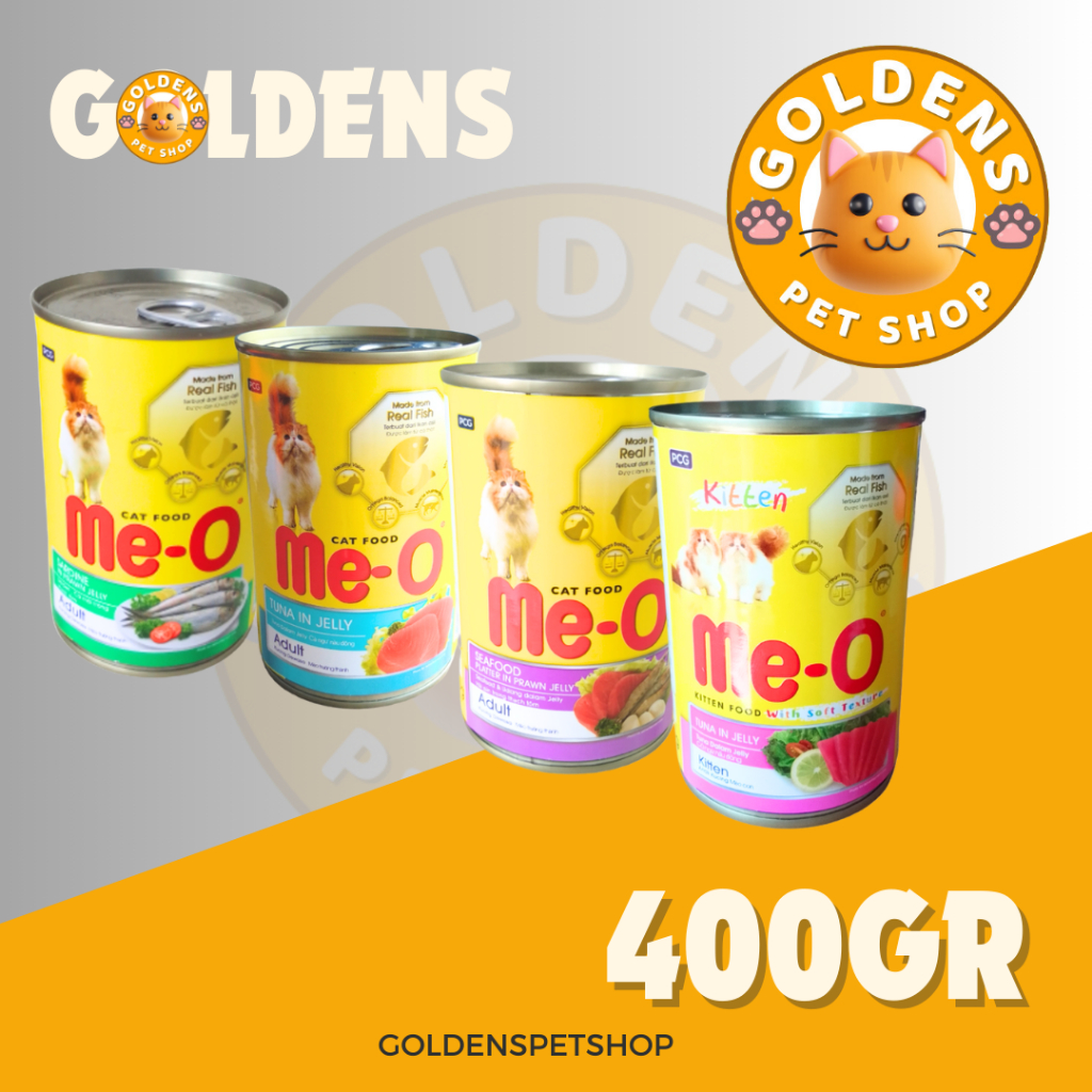 Jual MEO Kaleng 400gr Makanan Basah Kucing MEO | Shopee Indonesia