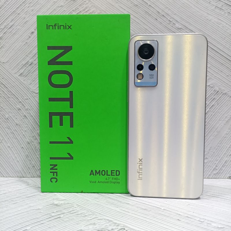 Jual Infinix Note 11 NFC 6/128 GB Second Bekas Fullset | Shopee Indonesia