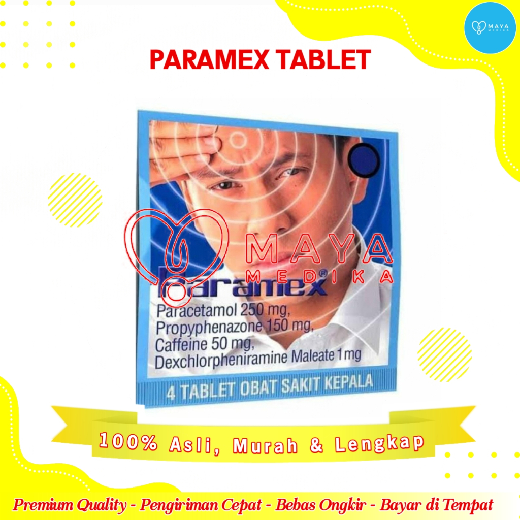 Jual Paramex Isi 4 Tablet | Shopee Indonesia