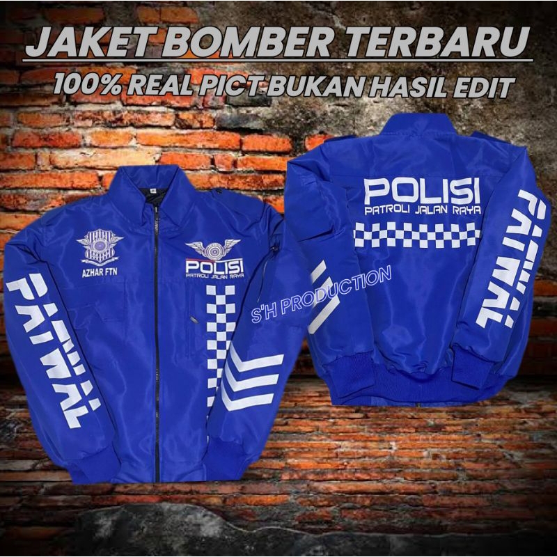 Jual JAKET POLISI JAKET BOMBER POLISI LALULINTAS JAKET FATWAL JAKET PJR ...