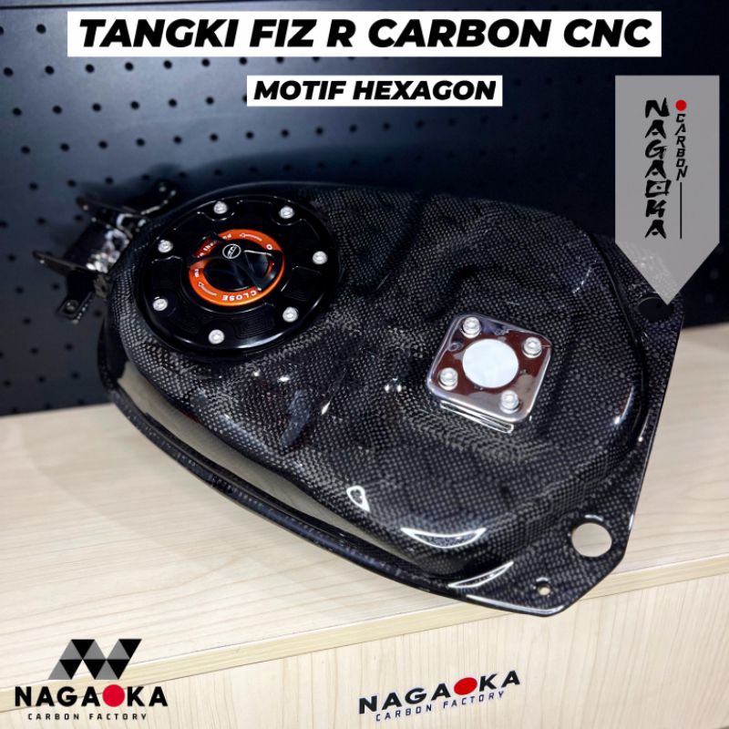 Jual TANGKI FIZ R CARBON KEVLAR TUTUP CNC CUSTOM NAGAOKA SS TWO VARIASI ...