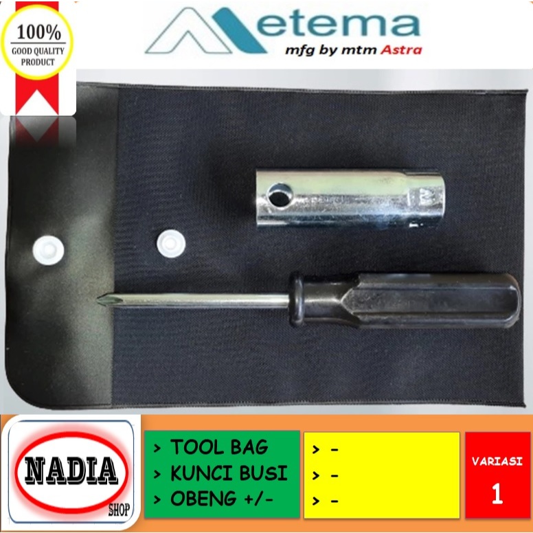 Jual Tool Kit Set Motor Bebek / Metic Honda, Yamaha, Suzuki | Shopee Indonesia