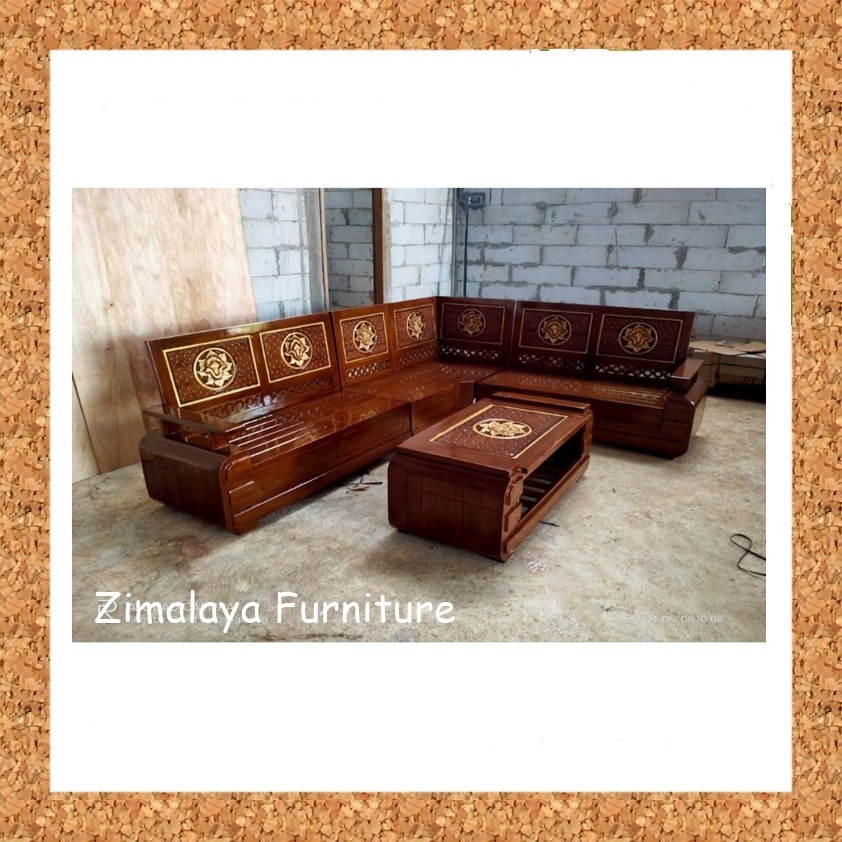 Jual Kursi Tamu Sudut Jati Model Domini Kursi Sudut Jati Minimalis ...