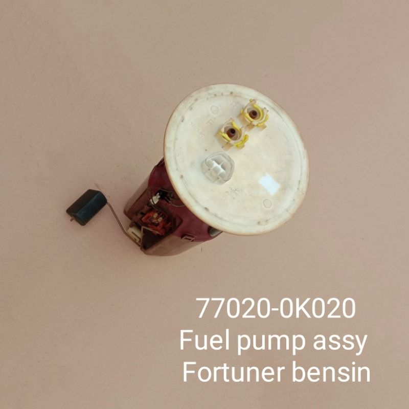 Jual Fuel Pump Assy Pompa Bensin Komplit Toyota Fortuner Bensin 77020 ...