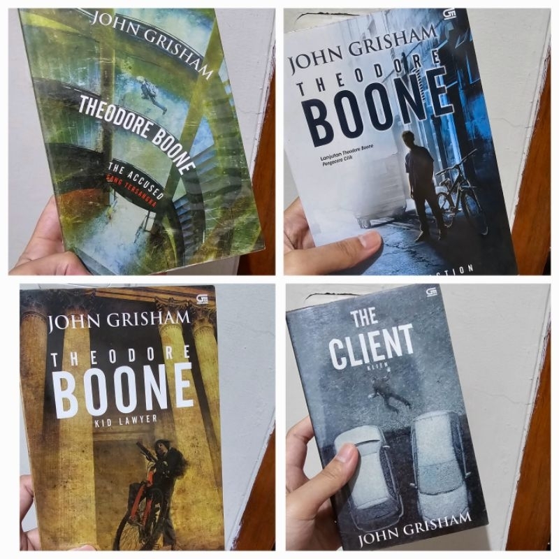 Jual Novel John Grisham - Theodore Boone series dan The Client (second) | Shopee Indonesia