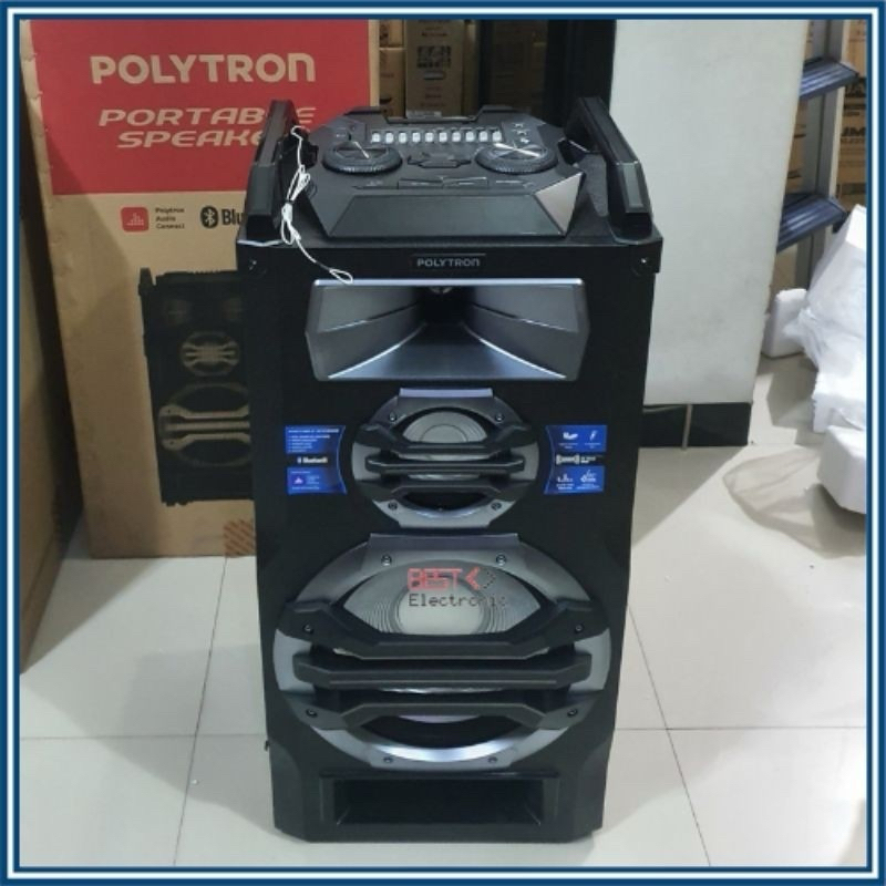 Jual SPEAKER POLYTRON PORTABLE 12 INCH SPEAKER POLYTRON 12KF15 | Shopee ...