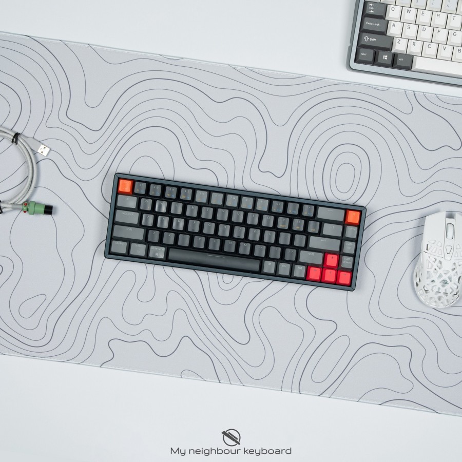 Jual MYNK Topography Deskmat Anti-Slip Waterproof Mousepad by My ...