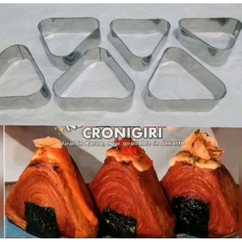 Jual Cetakan Onigiri Segitiga / Cetakan cronigiri segitiga / cetakan ...