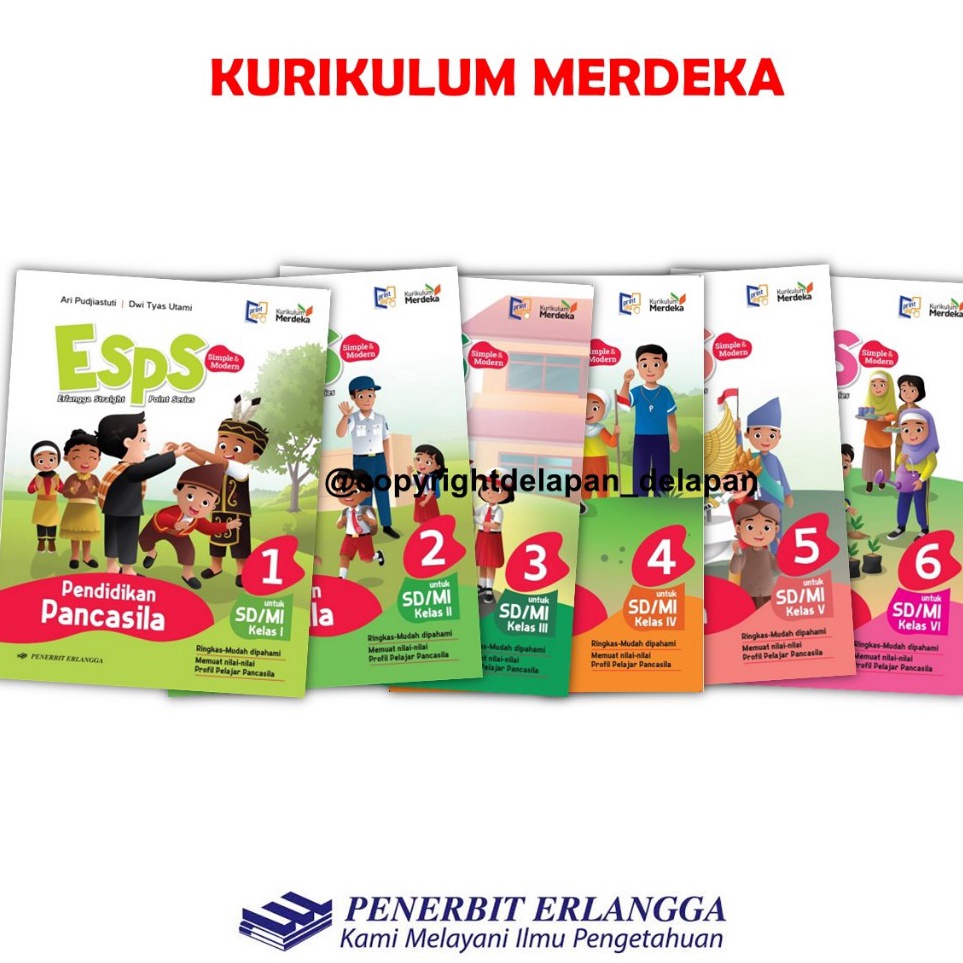 Jual Pasti Promo Esps Pendidikan Pancasila Revisi SD Kelas 1 2 3 4 5 6 Kurikulum Merdeka ...
