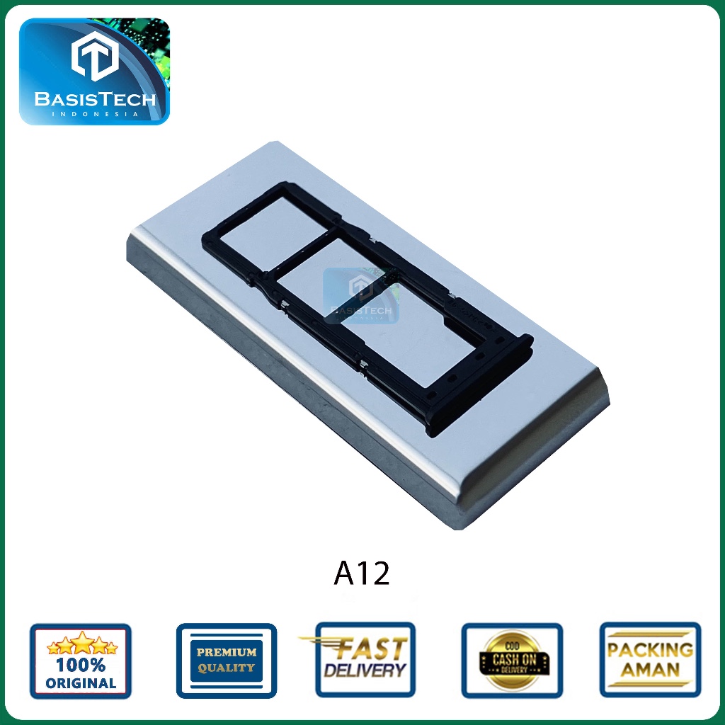 Jual SIMLOCK TEMPAT KARTU SIM TRAY SAMSUNG A12 A125 ORIGINAL QUALITY ...