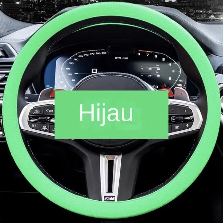 Jual Terlaris Penutup Roda Kemudi Silikon Mobil menyerap keringat dan ...