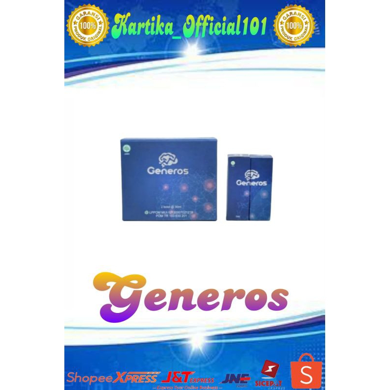 Jual GENEROS Multivitamin Nutrisi Otak Anak Mengatasi Speech Delay Dan ...