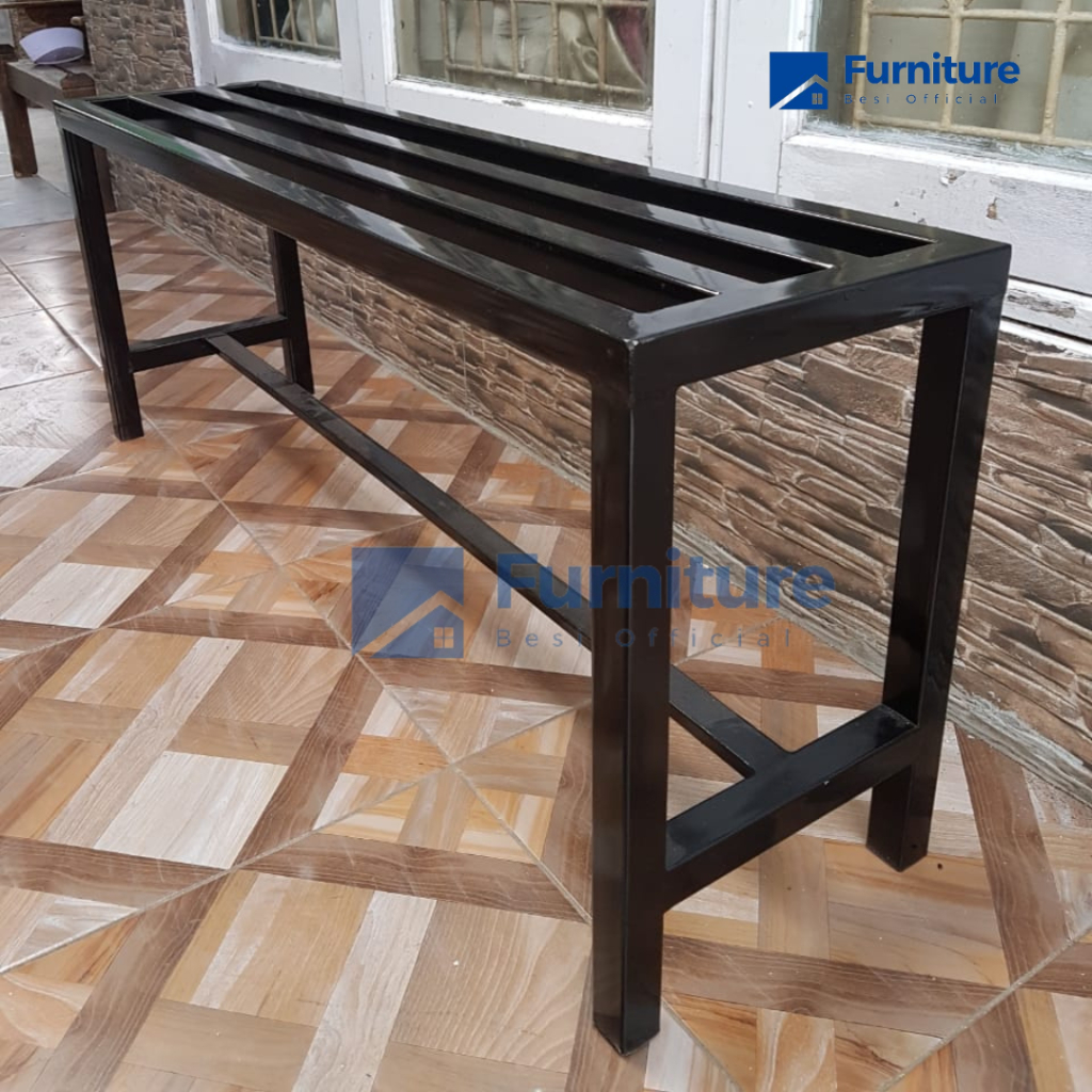 Jual Kursi teras panjang besi / Kursi besi teras minimalis / Kursi ...