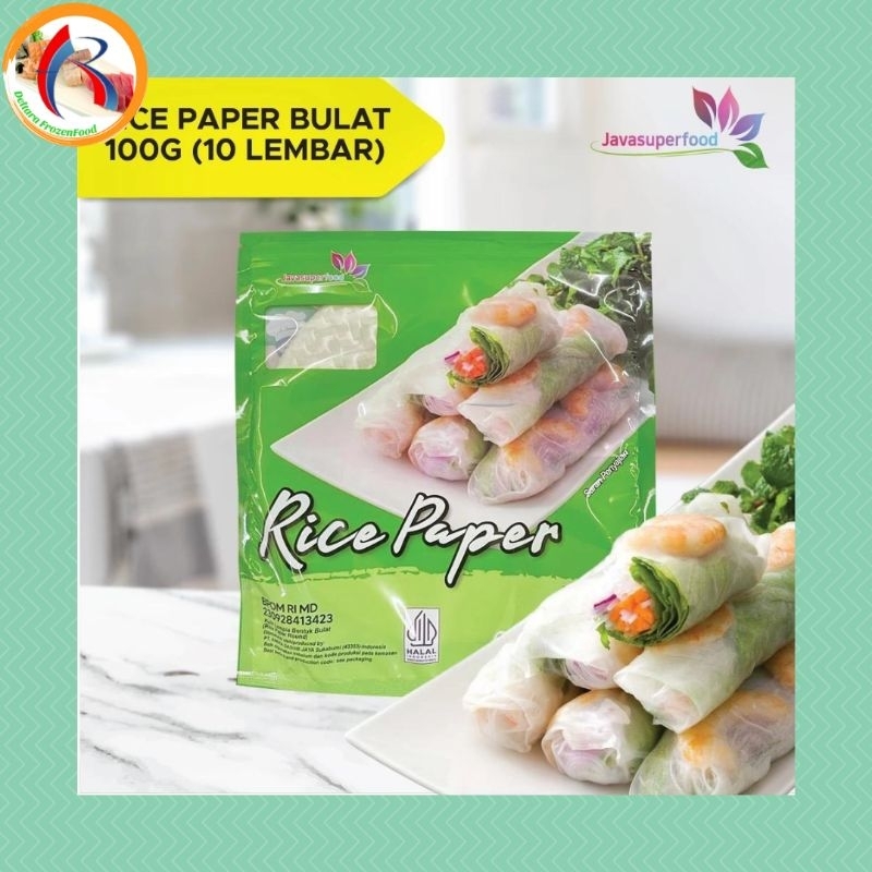 Jual Rice Paper JSF 10 Lembar HALAL | Kulit Lumpia | Shopee Indonesia