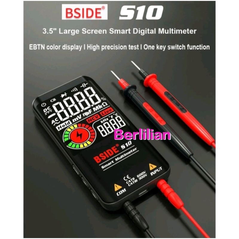 Jual Multimeter Digital BSIDE S10 Auto Smart / Avometer Multitester ...