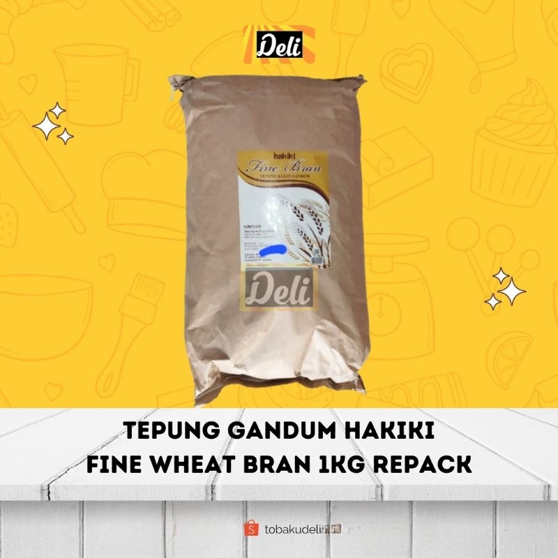 Jual Tepung Gandum Hakiki Fine Wheat Bran 1kg Repack Timbangan | Shopee ...