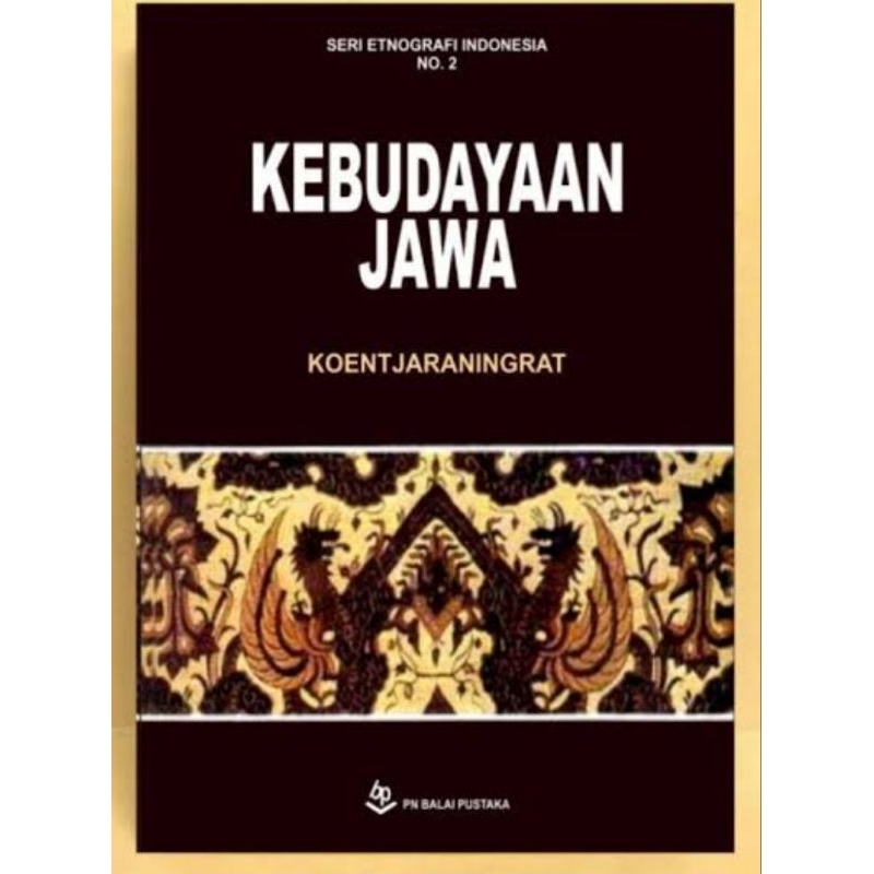 Jual Seri Etnografi Indonesia - Kebudayaan jawa - koentjaraningrat - NR | Shopee Indonesia