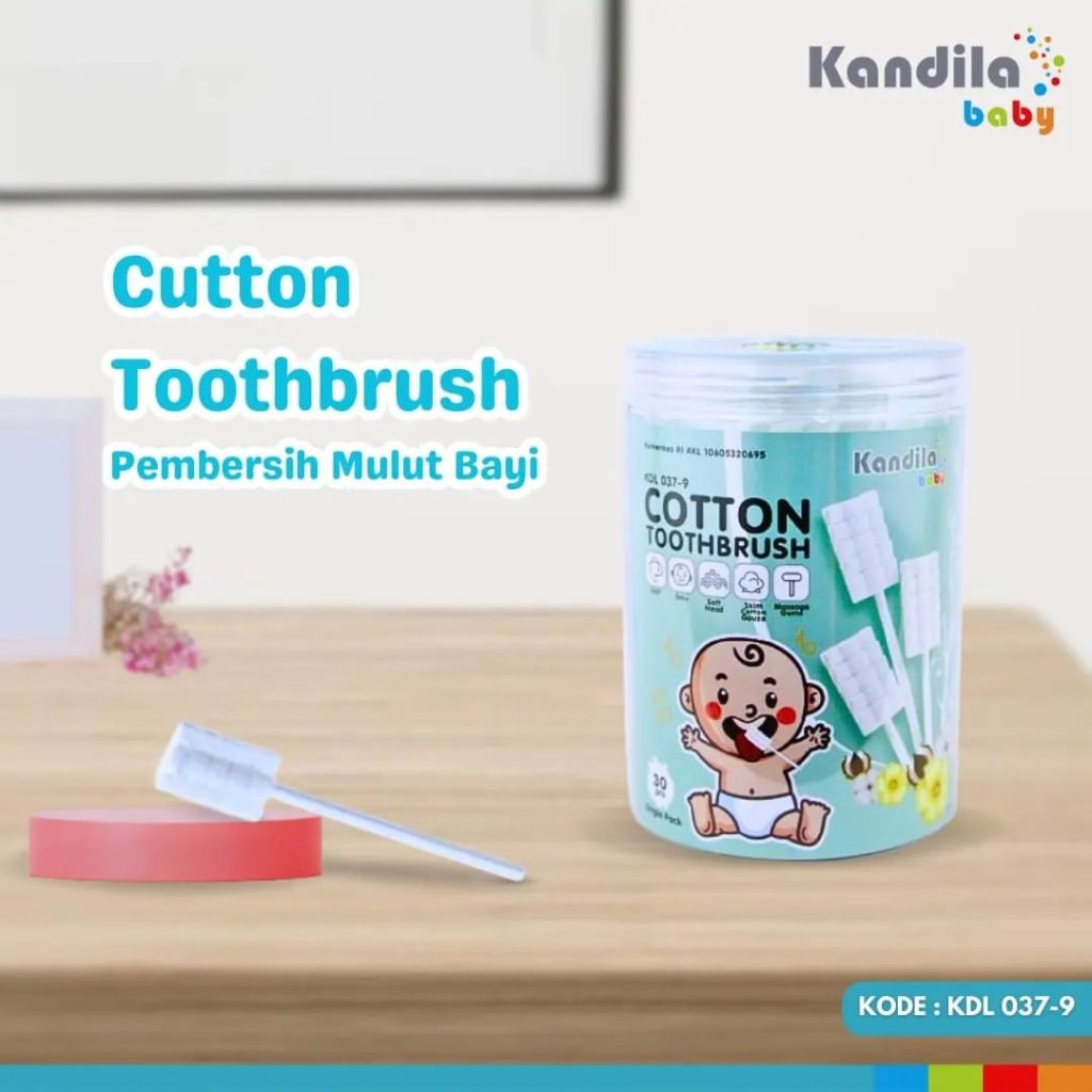 Jual Kandila Baby Cotton Toothbrush 30pcs | Shopee Indonesia