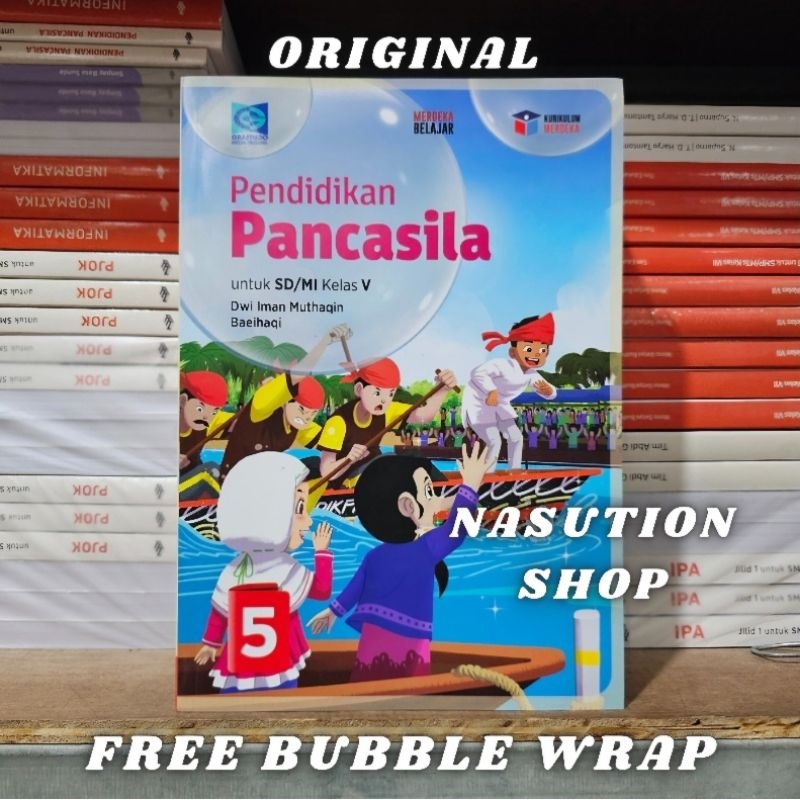Jual Buku Pendidikan Pancasila Kelas 1 2 3 4 5 6 SD/MI Grafindo Kurikulum Merdeka Original ...