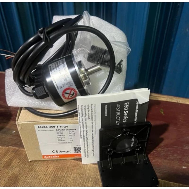 Jual ROTARY ENCODER AUTONICS E50S8-360-3-N-24 ORIGINAL ASLI KOREA ...