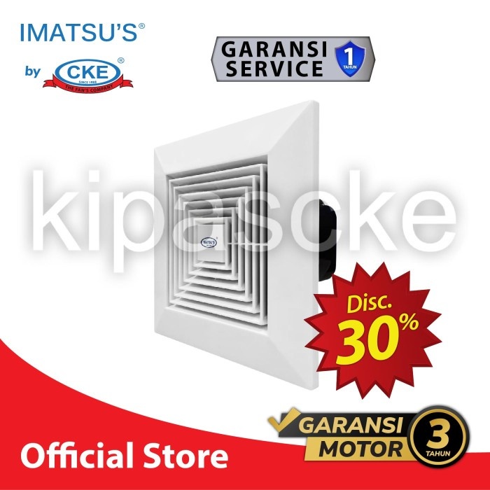 Jual Imatsu's Ceiling Duct CD-BPT12-25A-BB-ST ukuran 12 Inch Kipas ...