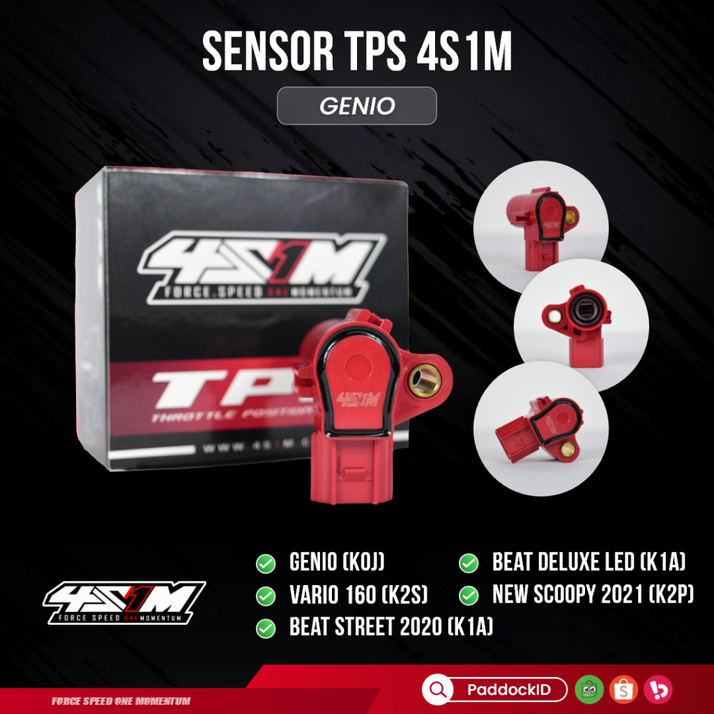 Jual TPS GENIO, VARIO160, BEAT STREET, BEAT DELUXE, SCOOPY NEW - 4S1M ...