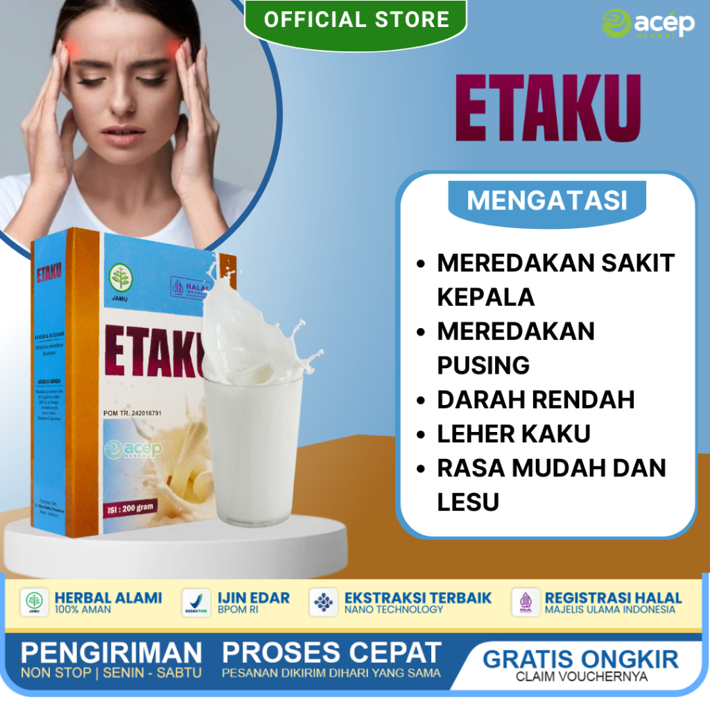 Jual Obat Sakit Kepala Dan Pusing Susu Kambing Etawa Walatra Etaku Goat ...