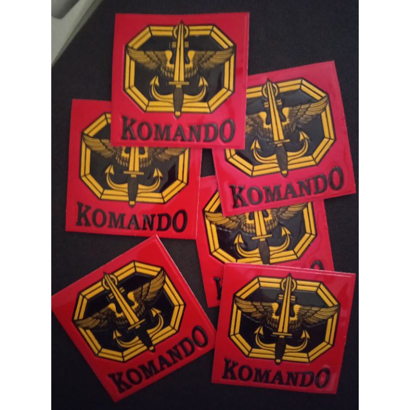 Jual Stiker embos Logo Komando Pataka | Shopee Indonesia
