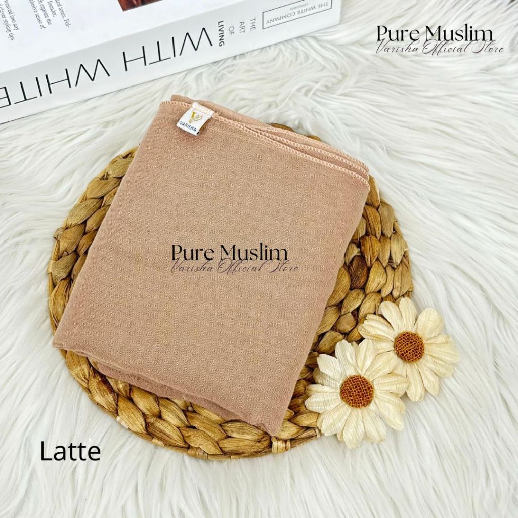 Jual Kerudung Segi Empat #2 Paris Hijab Polos Jadul Varisha | Shopee ...