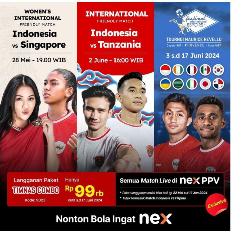 Jual Nex Parabola Paket Timnas Combo | Shopee Indonesia