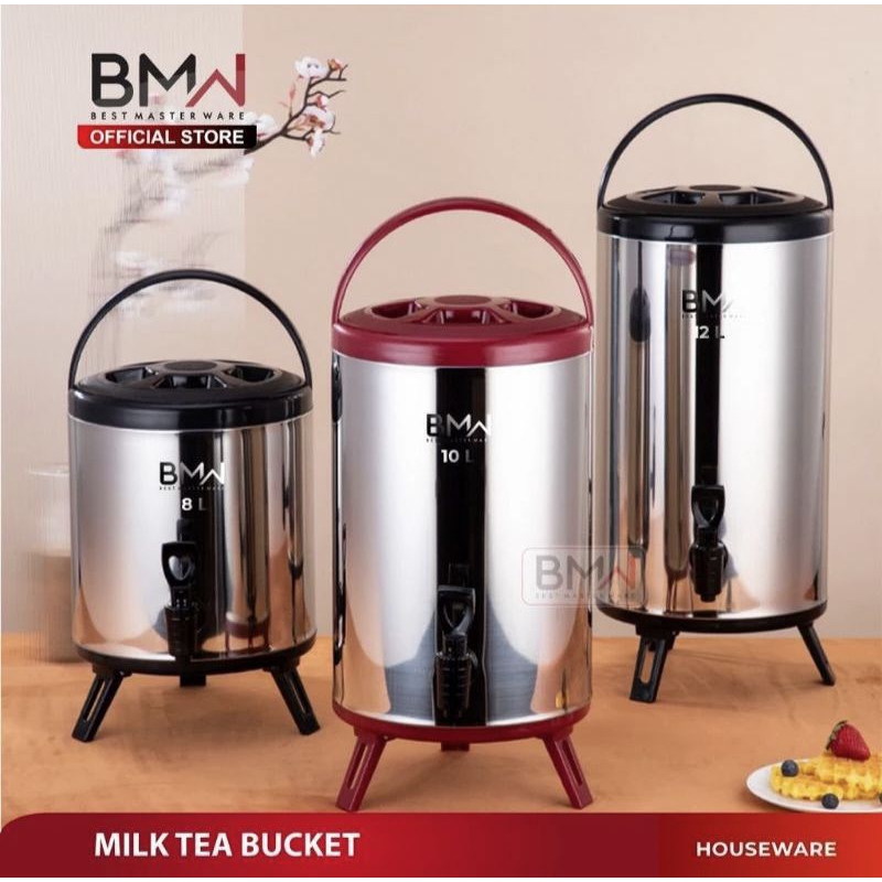 Jual Milk Tea Bucket / Termos Teh Kopi | Shopee Indonesia