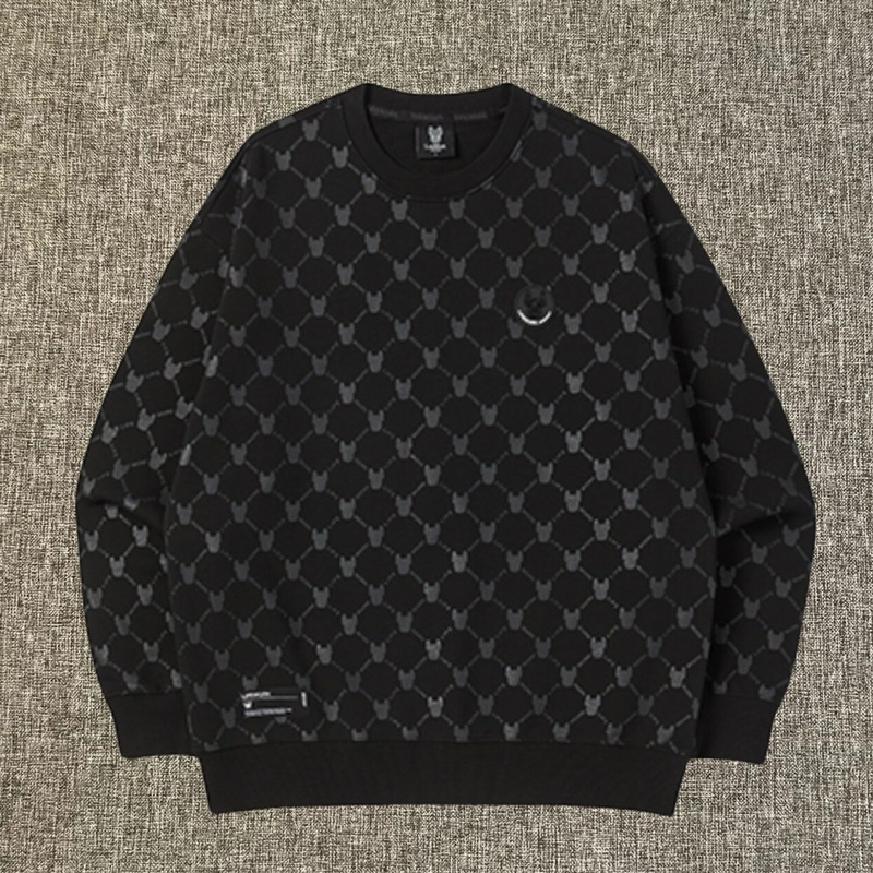 Jual Lifework Monogram Radog Sweater Black Original / Life Work ...