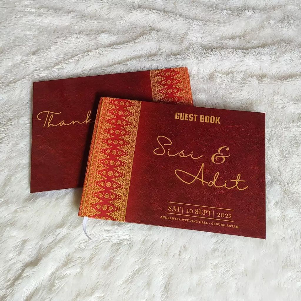 Jual BUKU TAMU JILID HARDCOVER LAMINASI GLOSSY/DOFF | Shopee Indonesia