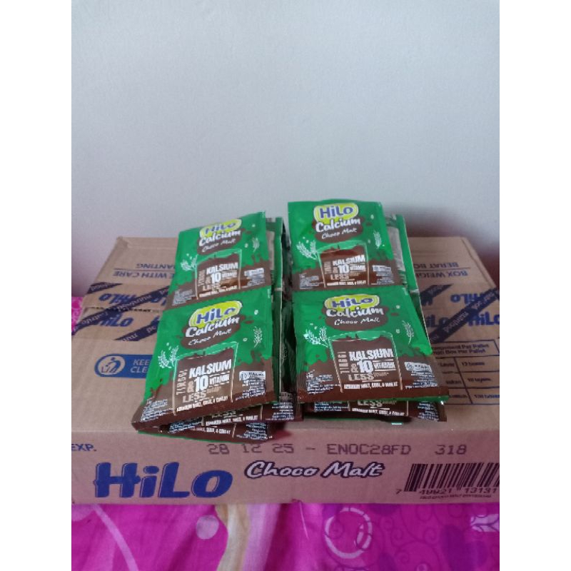 Jual HILO CHOCO MALT 1 KARTON ISI 8 RENCENG | Shopee Indonesia
