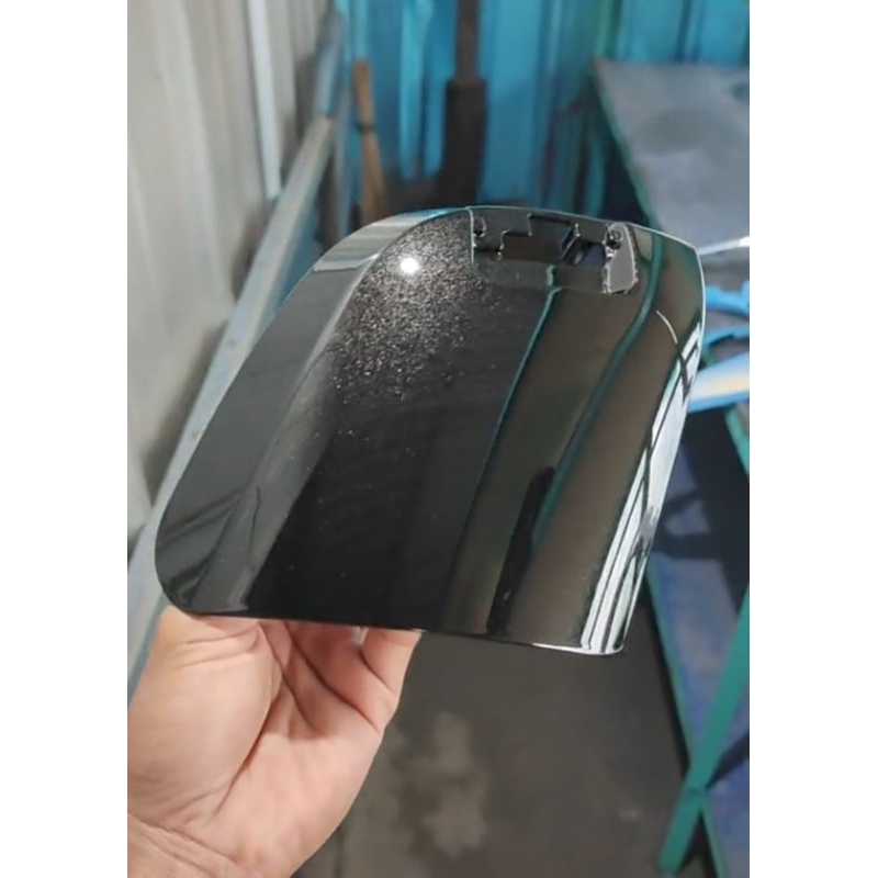 Jual CAT PU BLACK SPARKLE CAT HITAM METALLIC KASAR CAT BLACK MET 1KG ...