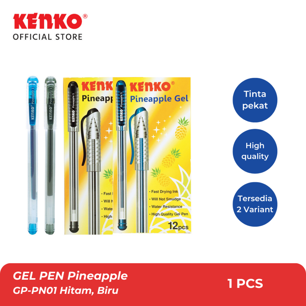 Jual KENKO GEL PEN Pineapple /PEN/PENA/PULPEN | Shopee Indonesia
