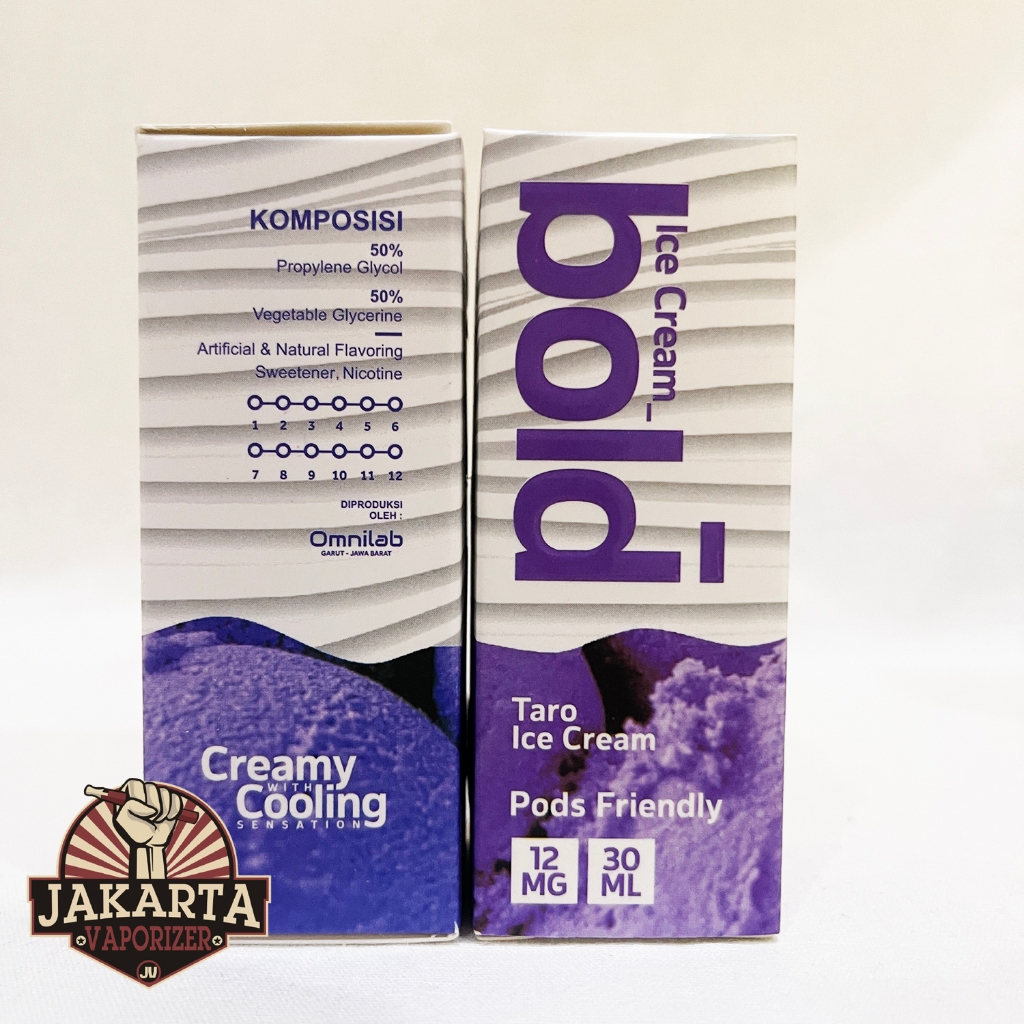 Jual PODS FRIENDLY BOLD TARO ICE CREAM 30ML 12MG BY JOSS OMNI LAB ...