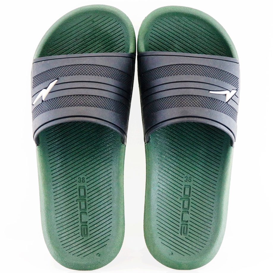 Jual NEW !! Ando Street Army/Hitam - Sandal Flip Flop Pria Terbaru 2024 ...
