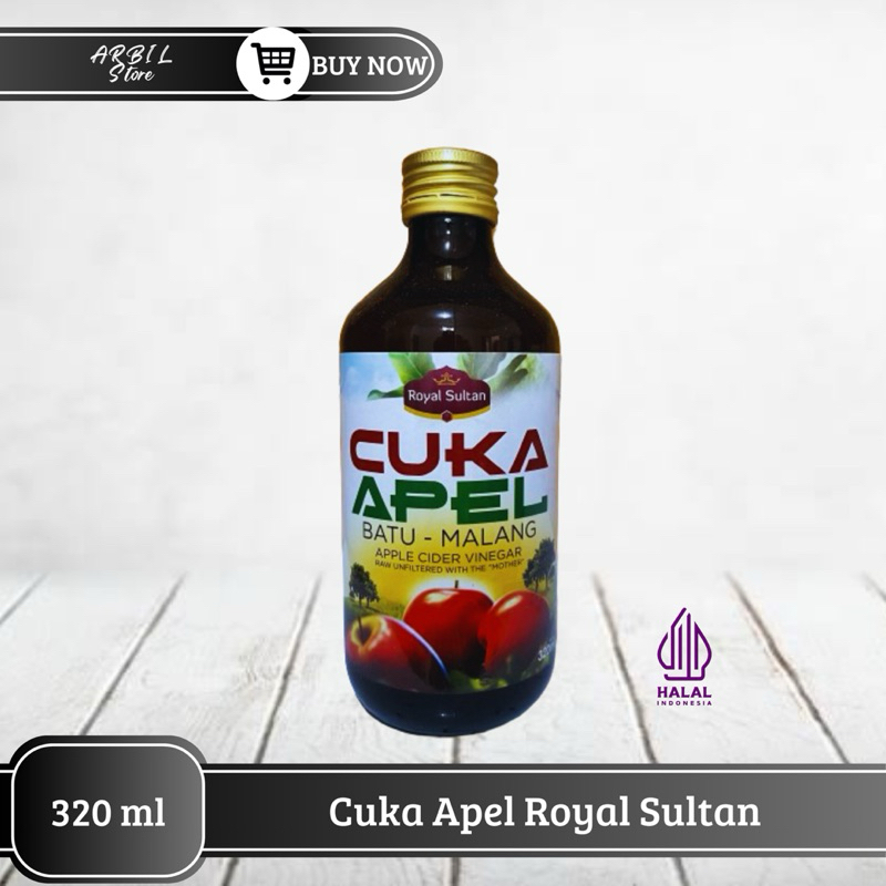 Jual Cuka Apel Royal Sultan Batu Malang Apple Cider Vinegar Raw ...