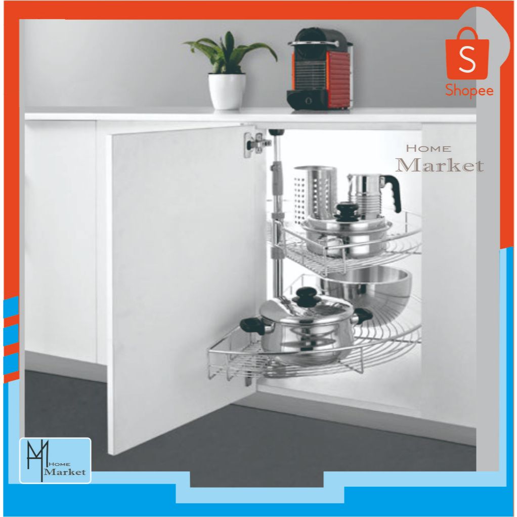 Jual Rak Sudut Putar 180 Derajat Serbaguna Swivel Basket Kit VITCO XC ...