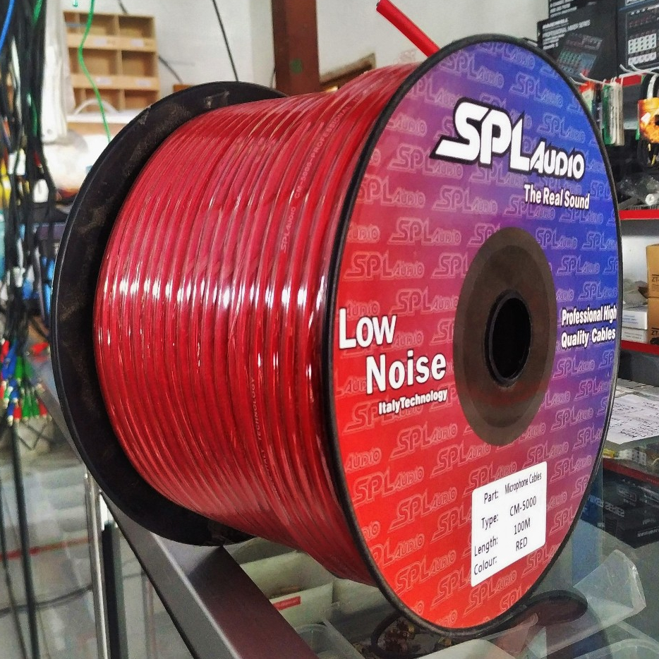 Jual KABEL MICROPON SPL AUDIO CM-5000 (METERAN) | Shopee Indonesia